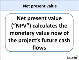 Net present value - Finance and banking