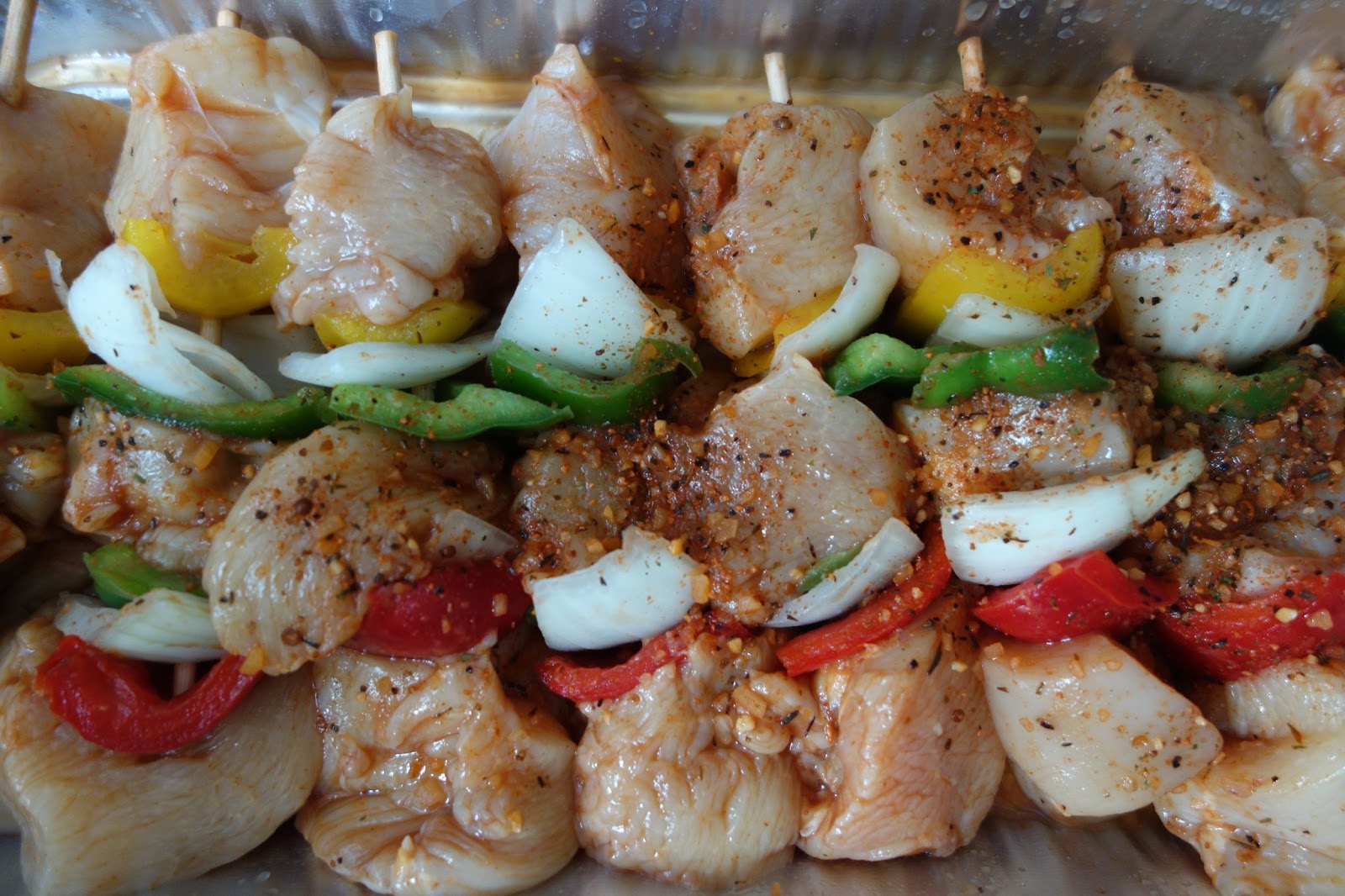 Sweet on You: CHICKEN SHISH KABOBS