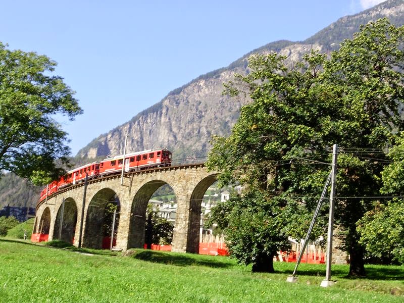Brusio Spiral Viaduct, Switzerland