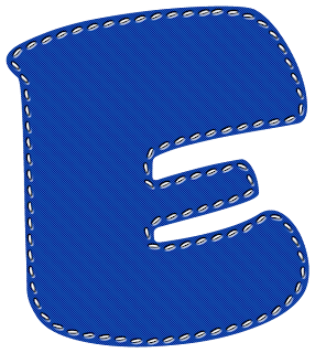 MIS ARCHIVOS DE MANUALIDADES: ABECEDARIO AZUL