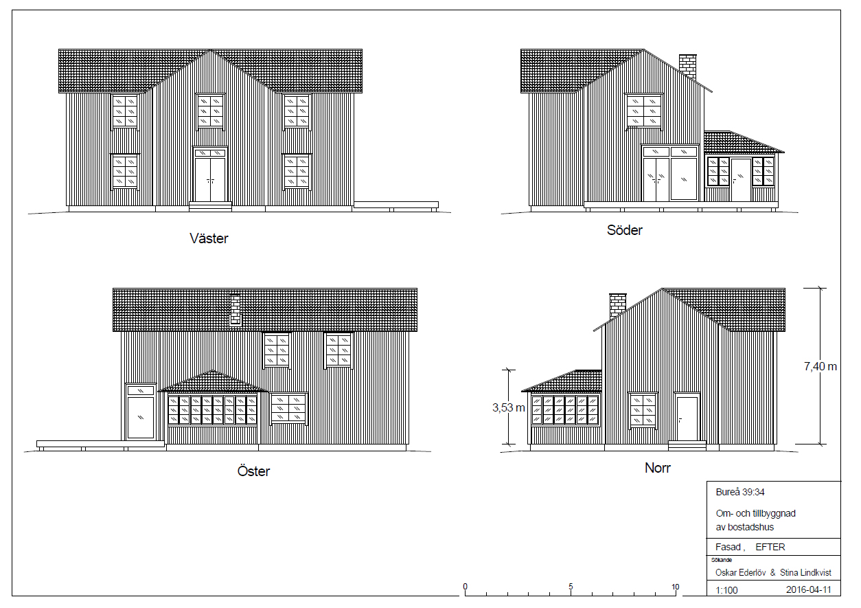 Skärvägen 54: Ritningar