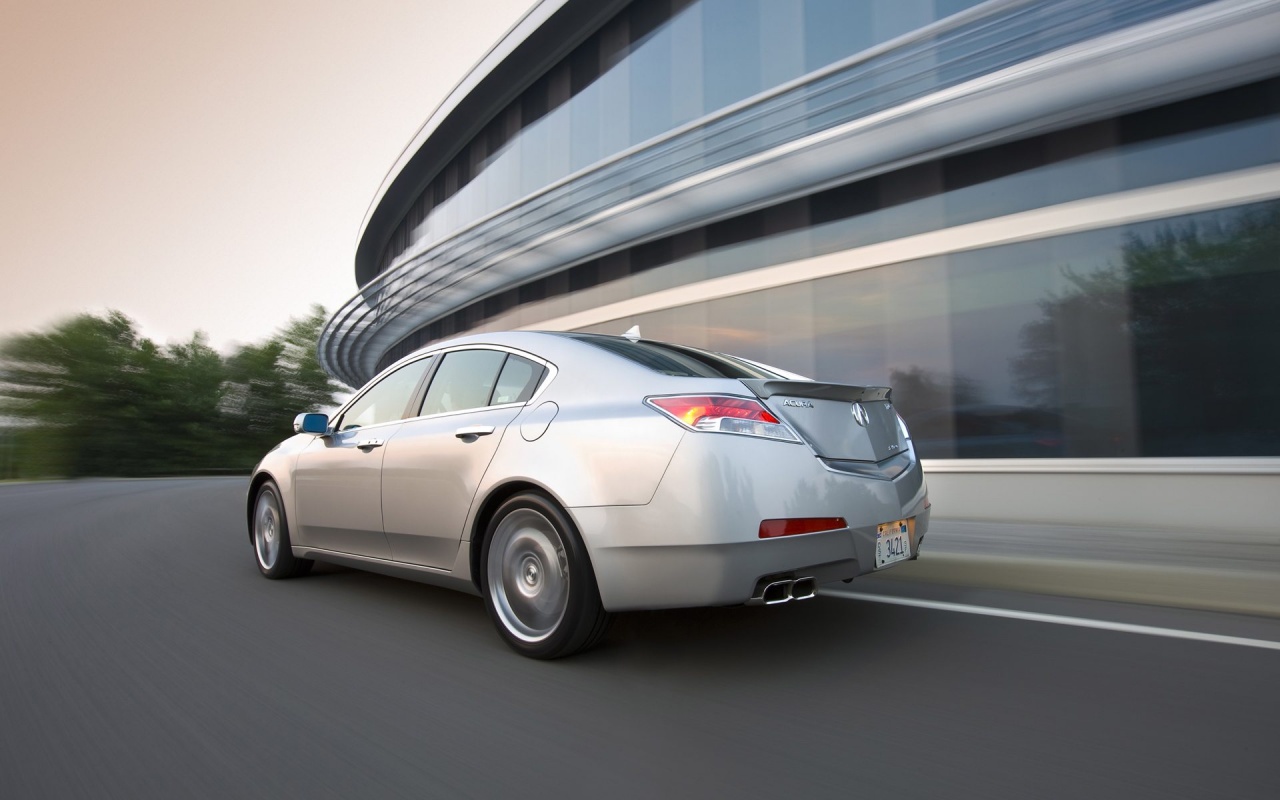 sports cars: Acura TL 2009 rear