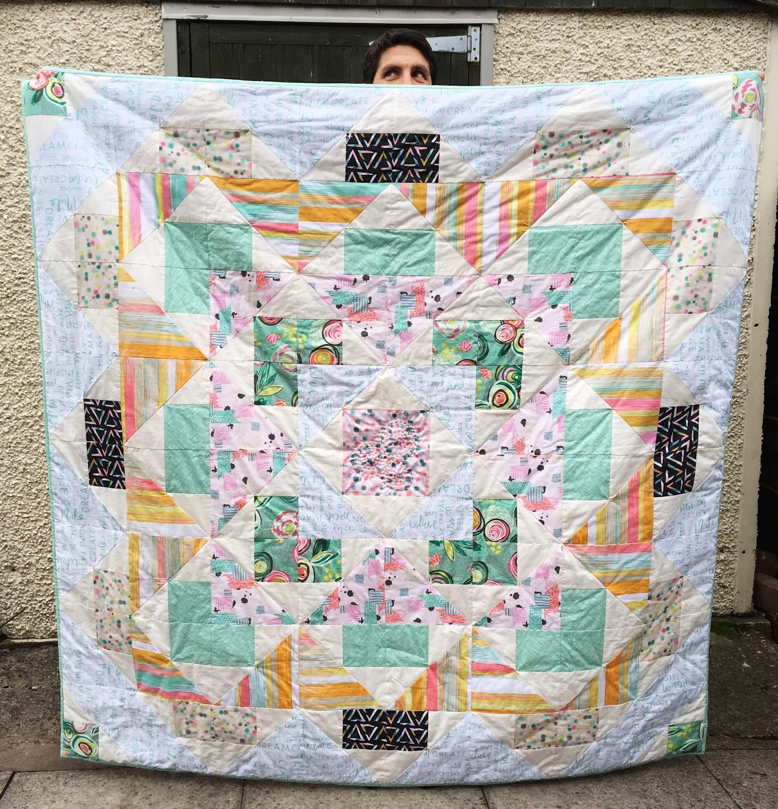Palisades Quilt & FREE Pattern from Fat Quarter Shop! / CHARM ABOUT YOU
