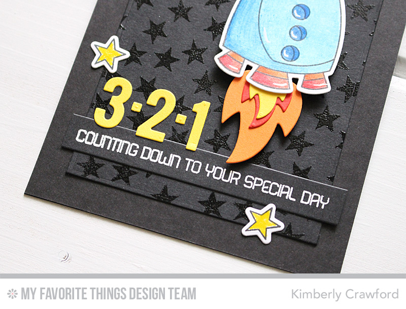 For the Love of Paper: 2 space-themed birthday cards for boys