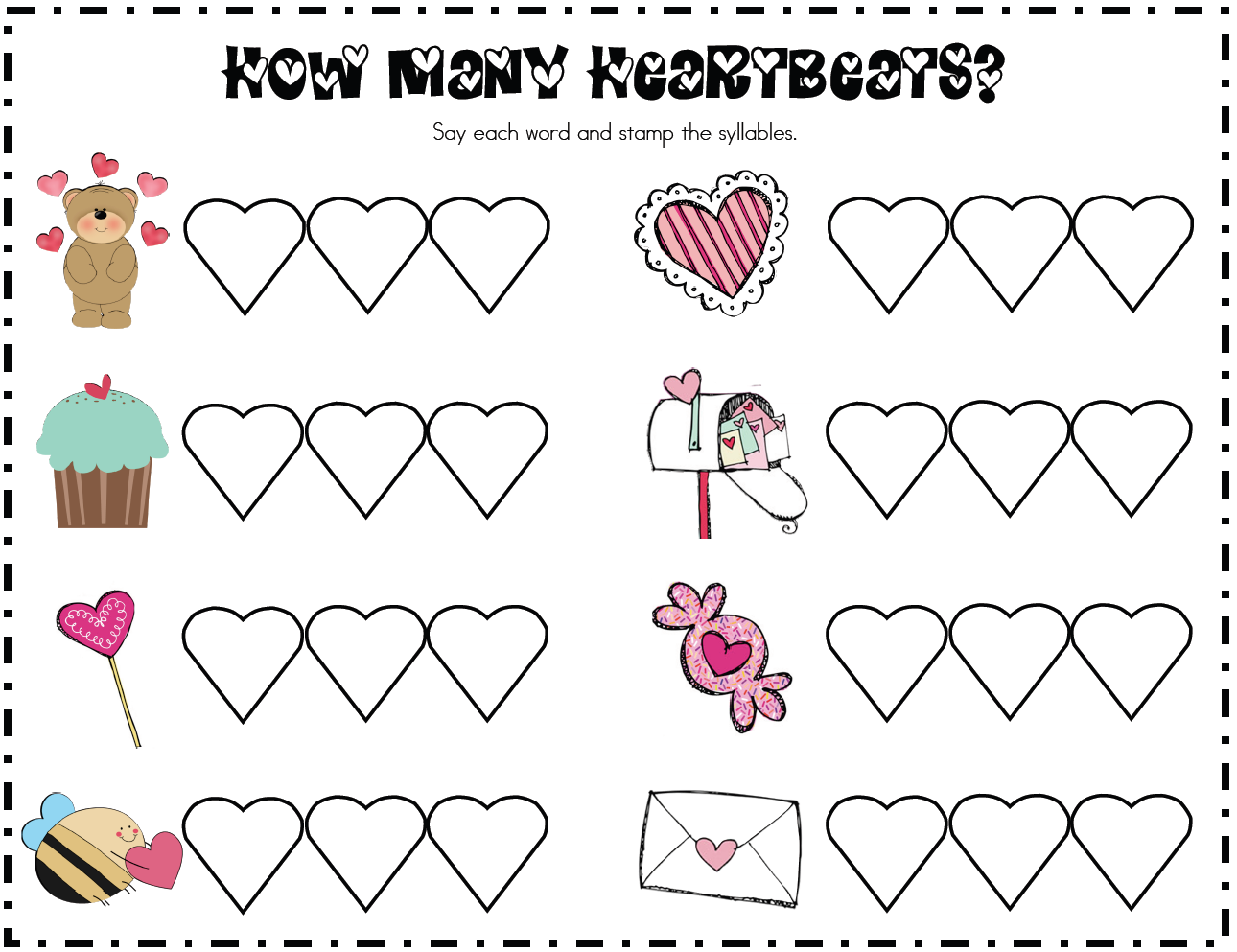 Little Miss Glamour Goes To Kindergarten: Happy Valentine's Day!