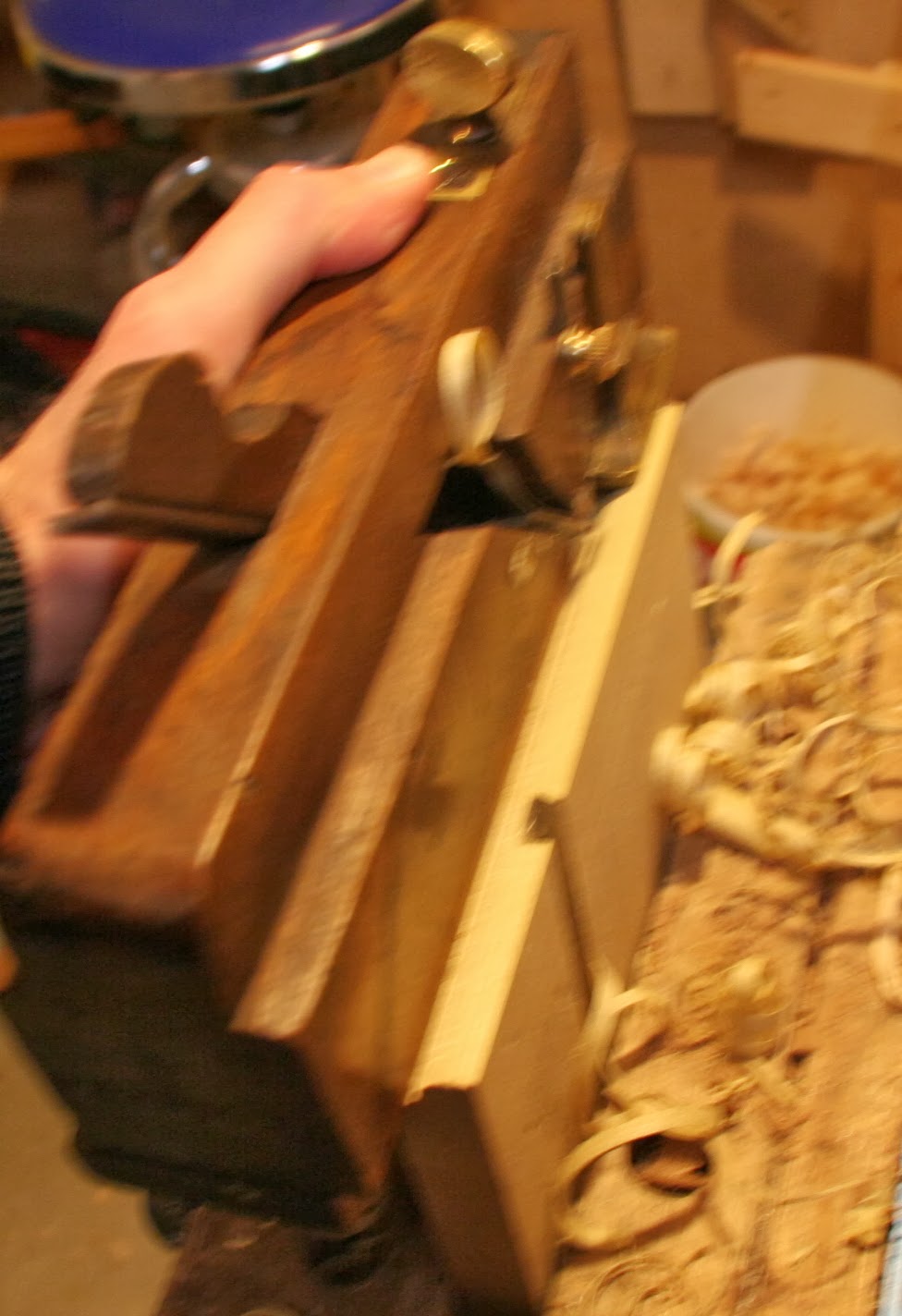 Rule Joint With The Stanley 55 Plane
