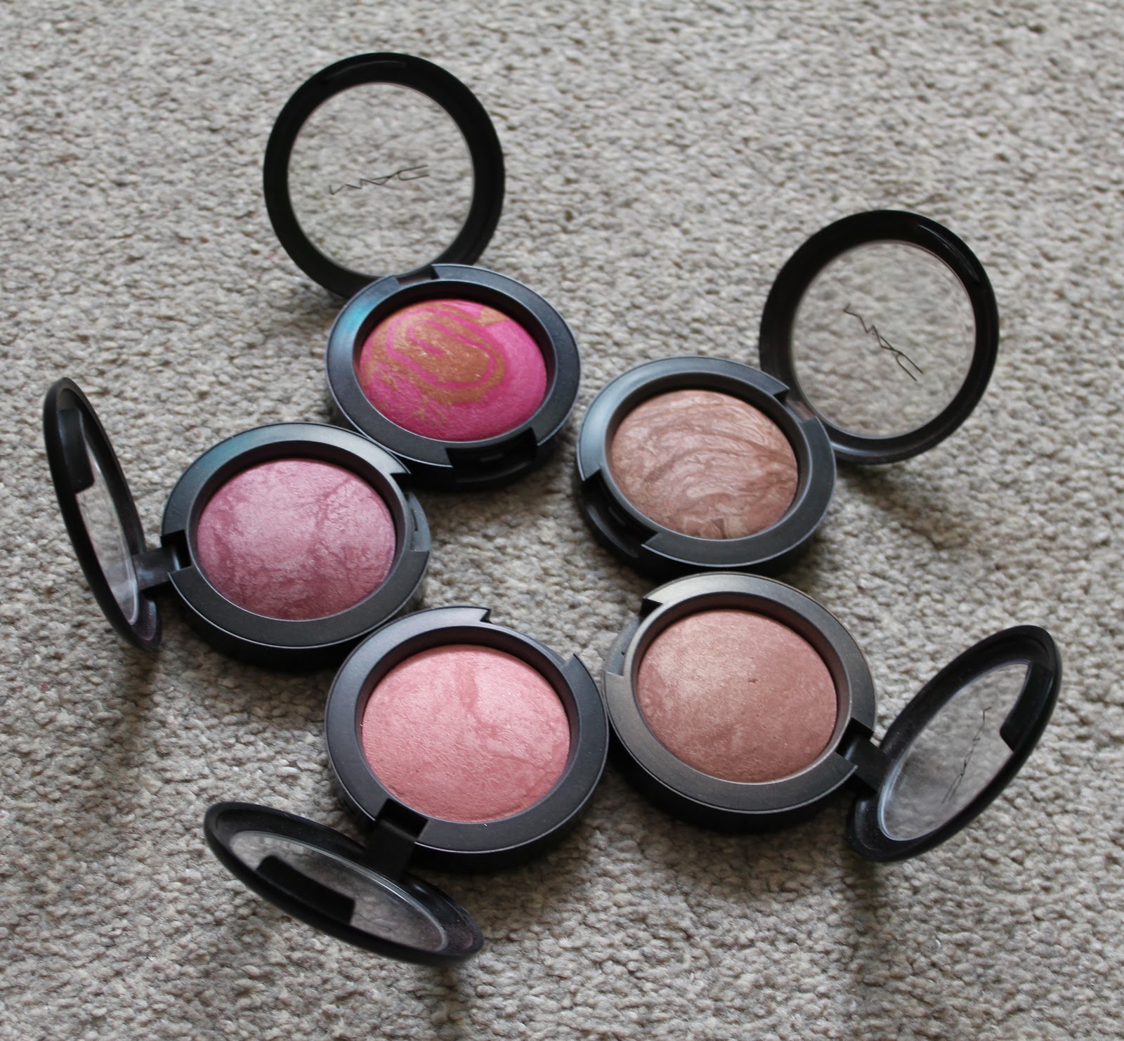 Moja kolekcija rumenila - MAKEUP ARENA