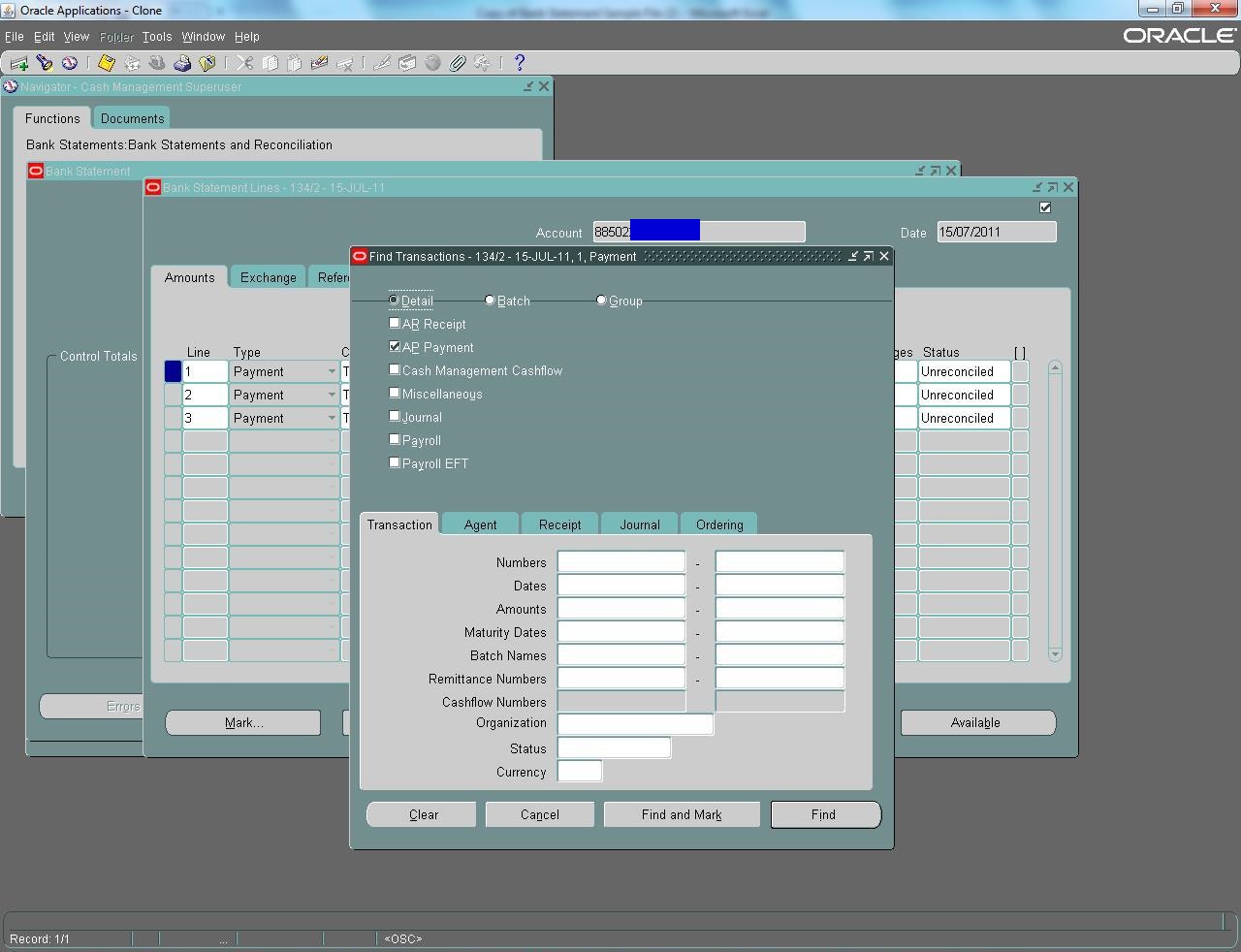 Santoshkumaraddar's Oracle Financial Blog: SWIFT940 Bank Statement ...