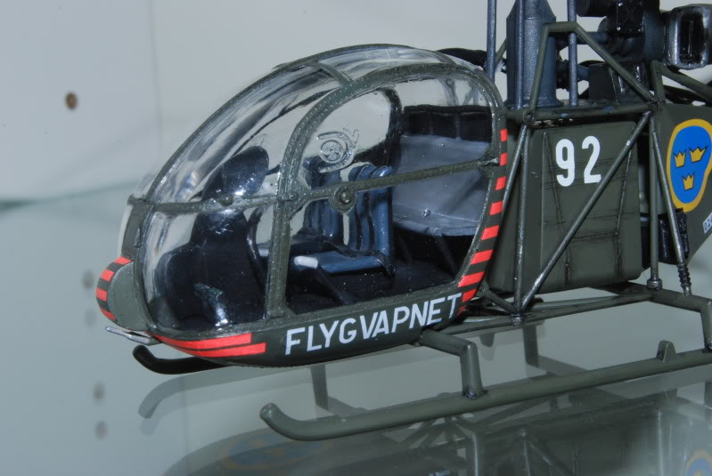 The Art of Styrene - Björns modeller: Alouette II, HKP 2, Heller 1/48 ...