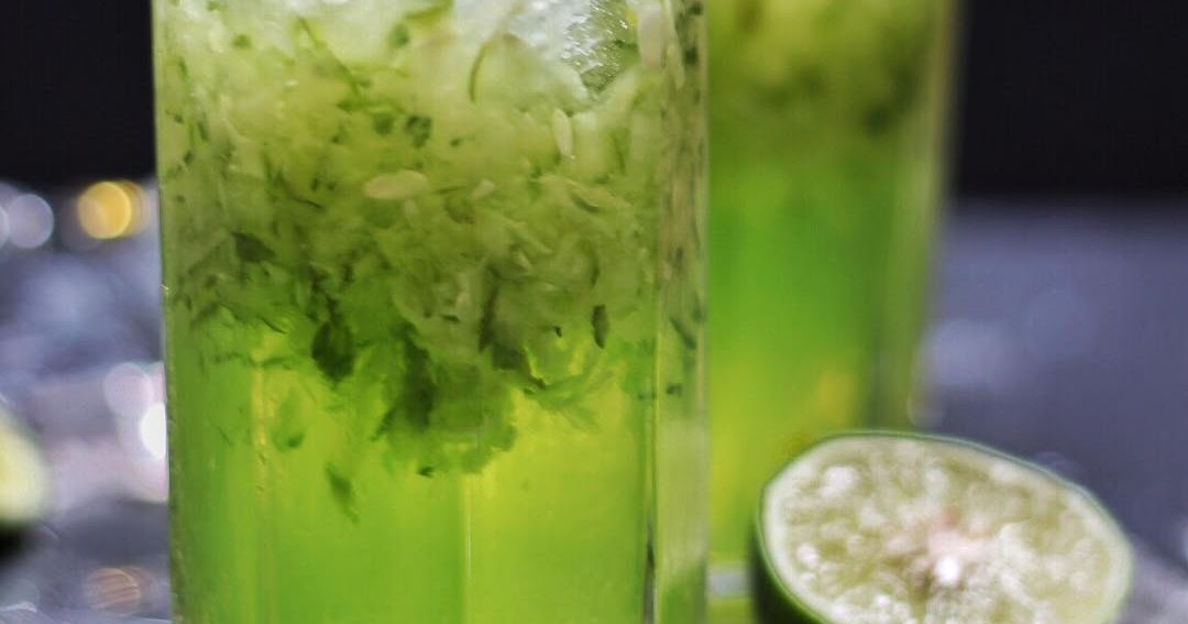 Resep Dan cara Membuat Es Timun Jeruk Nipis - LangsungMasak