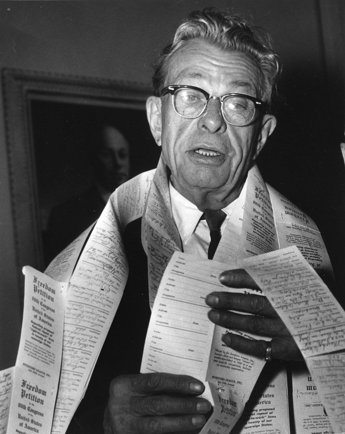 1960. Senator Everett Dirksen Discusses the Upcoming Presidential Election