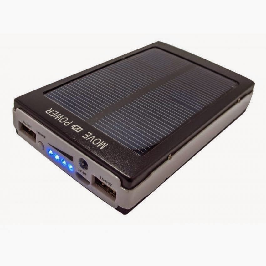 30000mAh Solar Dual Usb Led Light Lithium Polymer Battery Power Bank Black