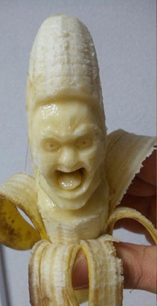 Soni Recipes: Banana Food Art