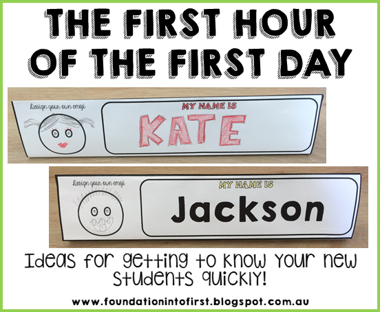 The first hour of the first day | Foundation into First