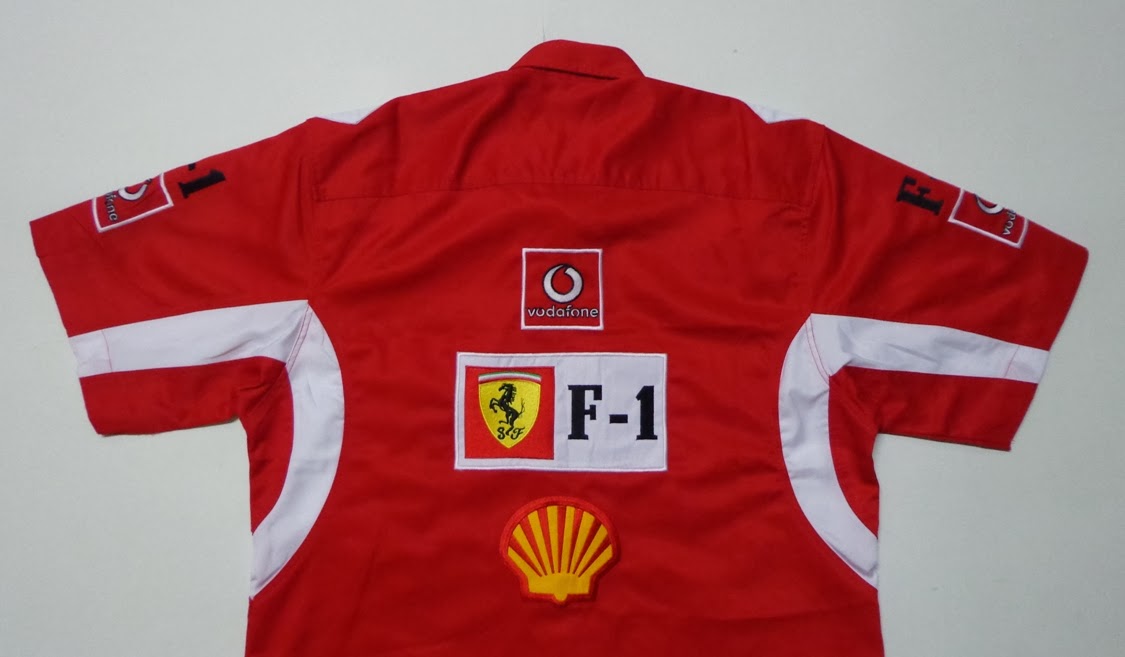 suedeheadbundles: Ferrari F1 Pit Crew Shirt (SOLD)