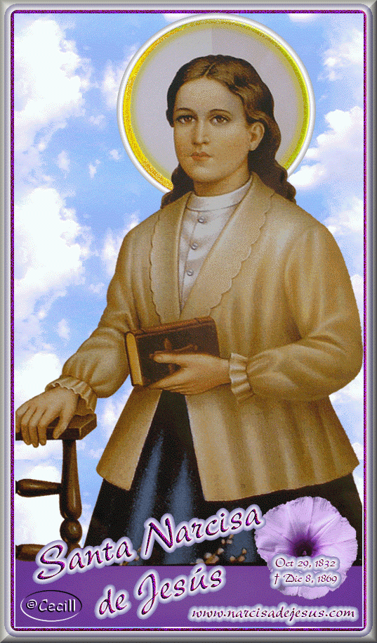 Imágenes de Cecill: Estampas de Santa Narcisa de Jesús