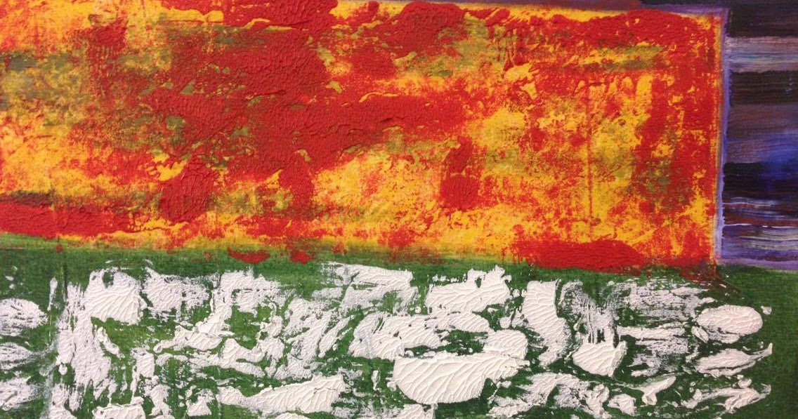 Exploring Texture and Colour Through Landscape: Polystyrene Oil Prints