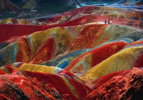 Hiking and Climbing Adventures: The Colored Hills of NW China + Matthes ...