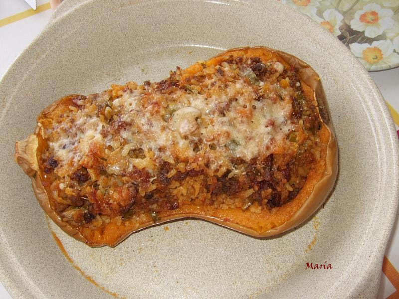 Para hincar el diente K+M = M+K: Calabaza rellena II