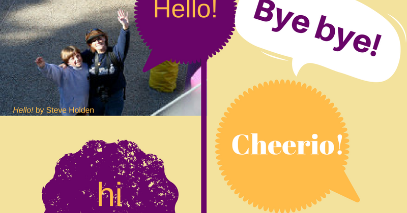 CPI Tino Grandío Bilingual Sections: How to say Hello and Goodbye