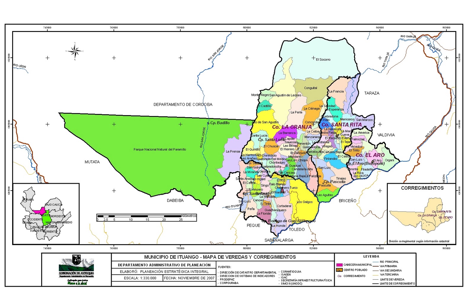 ITUANGO.ANTIOQUIA TIERRA DE GENTE AMABLE. : Ituango HISTORIA Fecha de ...