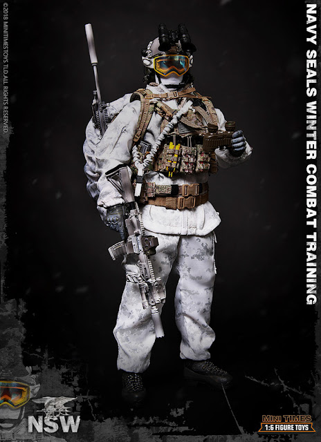 toyhaven: Mini Times 1/6th scale US Navy SEAL Winter Combat Training 12 ...