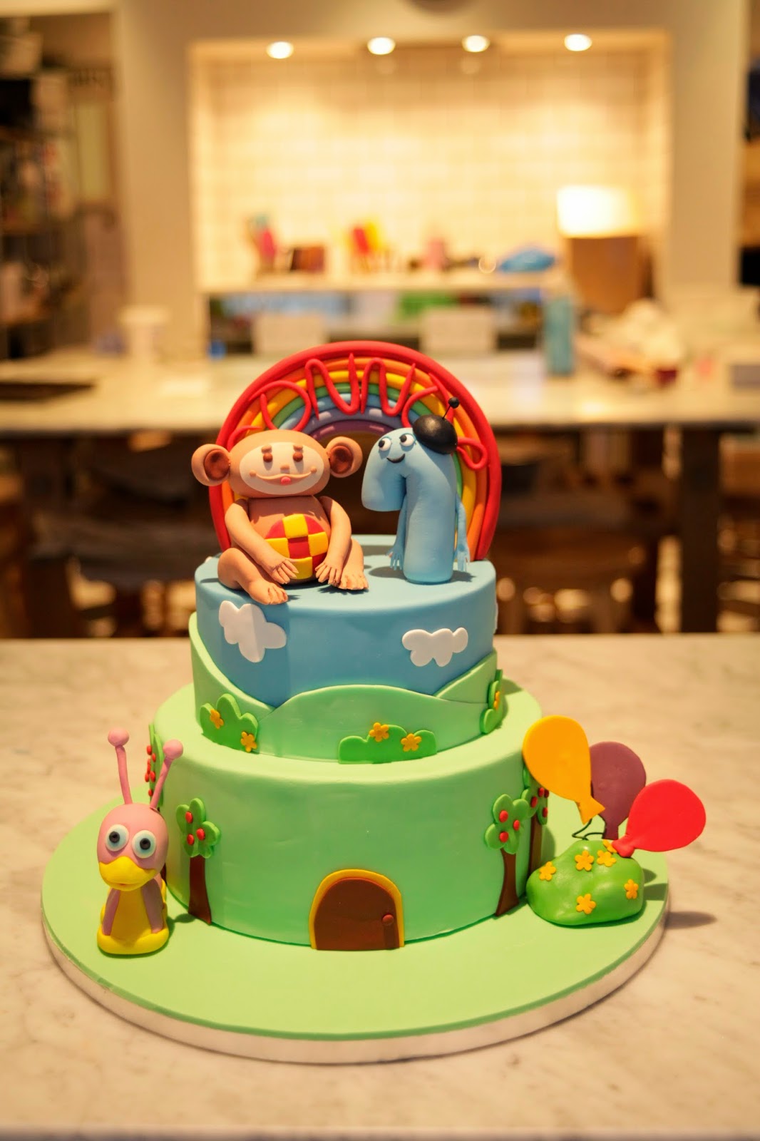 Kasserina: Baby TV Cake - April 2014