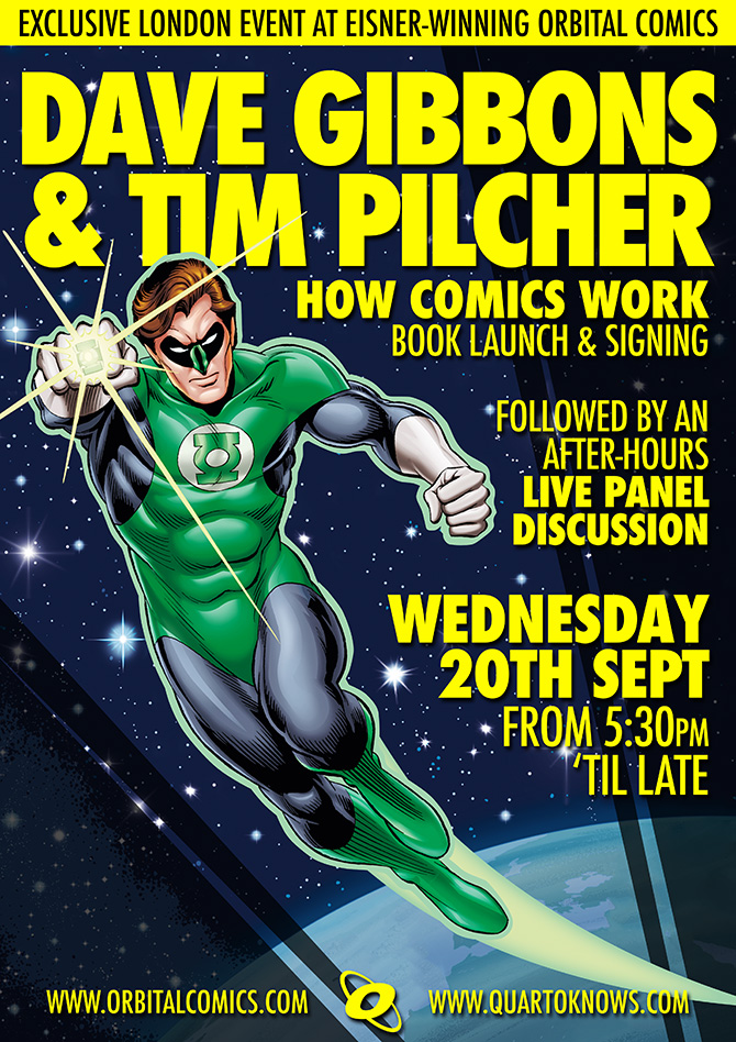 Boys Adventure Comics: Dave Gibbons book launch, signing and discussion