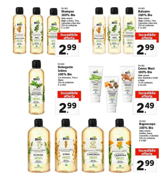 Prodotti Ph Bio,di nuovo al Lidl ~ Il trucco di Mara