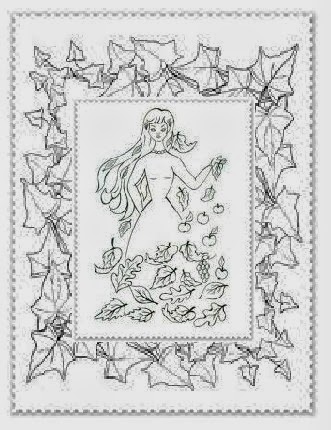 Lumea lui Scolarel...: De colorat chipul toamnei