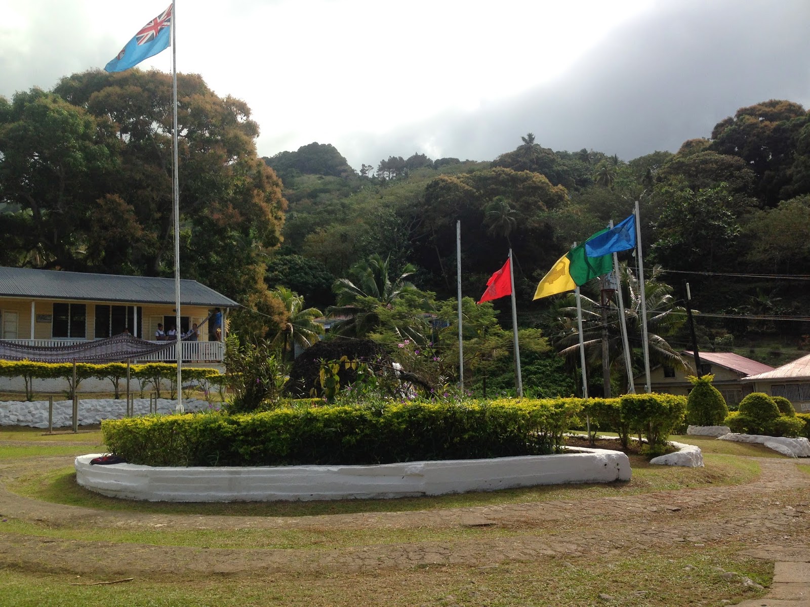 Tom and Rach in Fiji: Levuka Public School