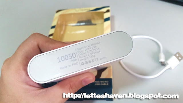 Lette's Haven: JAGUAR Power Bank 10,050mAh