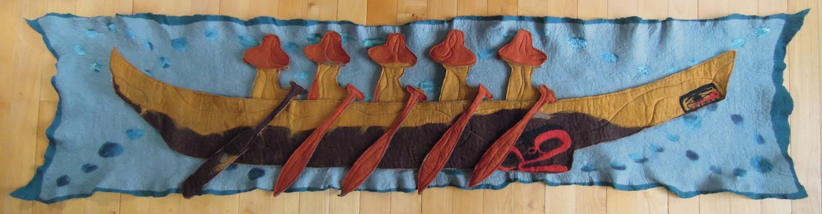 Atelier Kiki: Loo Taas Felt Canoes