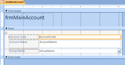 Simple Access Visual Basic Application: Create a Form Using Form Wizard