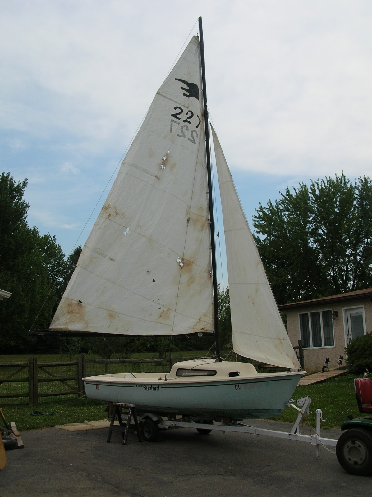 Robert's Projects: AMF Alcort Sunbird sailboat