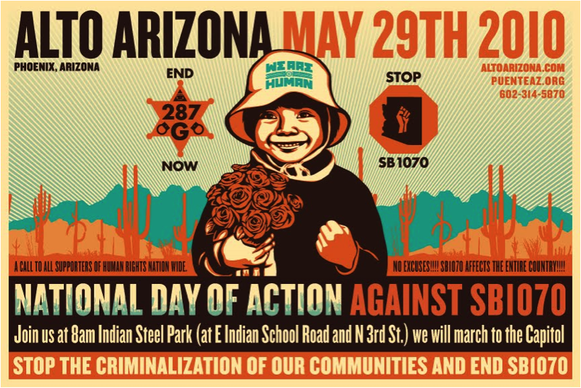 A People's Guide to Maricopa County: Downtown Phoenix - SB 1070 Protest