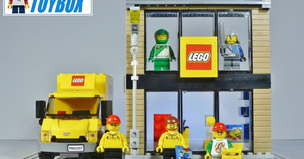 Super-DuperToyBox: Lego City Lego Store & Delivery Truck