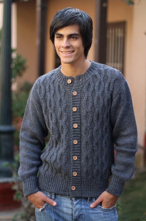 CHOMPAS, SUÉTERS, CARDIGAN de ALPACA - PERÚ ~ MODA EXCLISIVA CABALLEROS