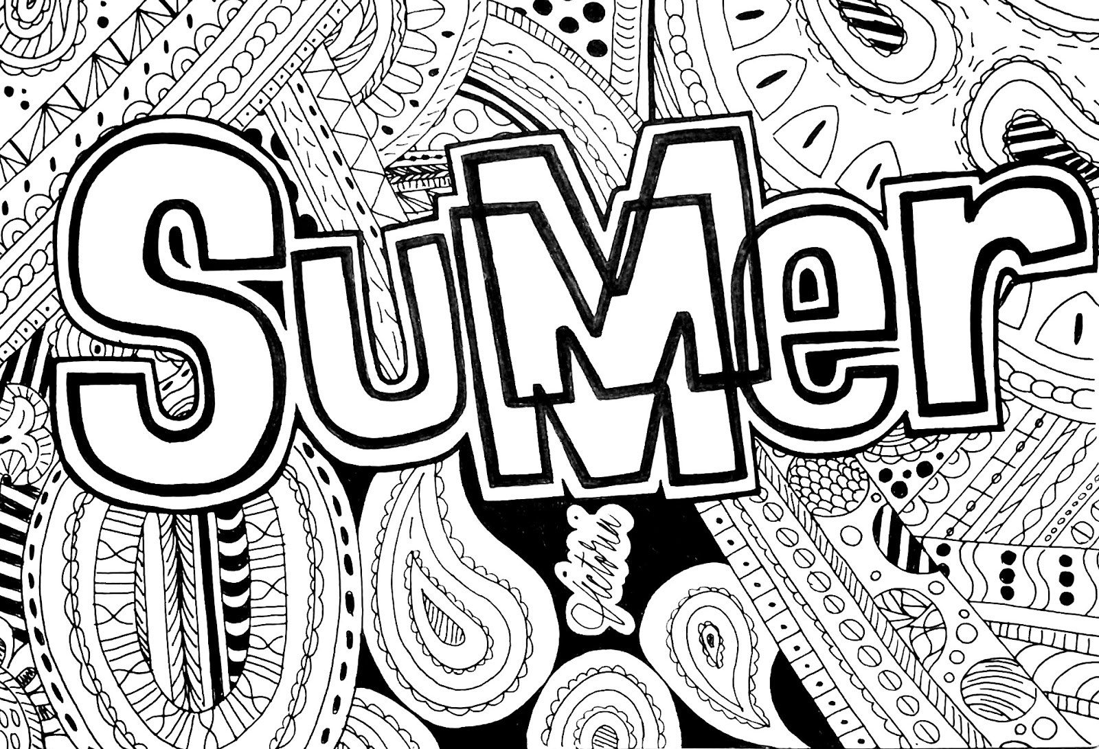 BIG, WEIRD, AWKWARD: Doodles