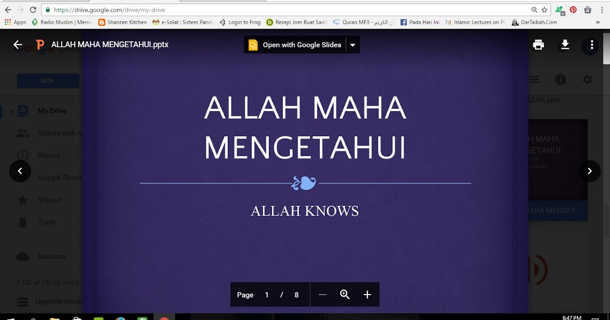 Perjalanan menuju Ilahi....: Power Point Sifat Allah Maha Mengetahui