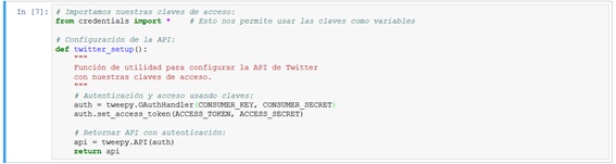 Extracción y gestión básica de datos de Twitter con Python - Observatorio BI & Analytics
