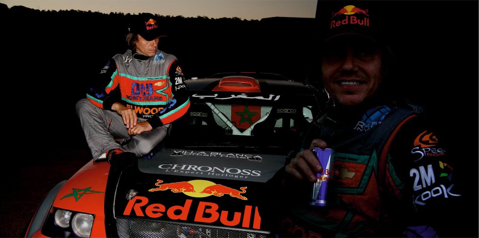 Red Bull Maroc partenaire du Morocco Racing team: Red Bull racing