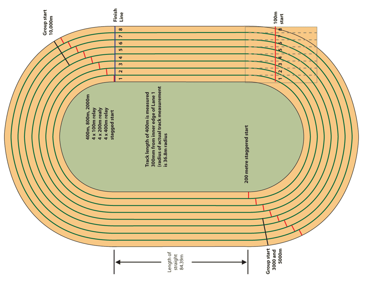 Asas Kemahiran Olahraga: LAKARAN BALAPAN