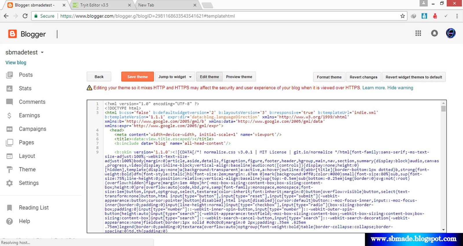 How To Customize A Blogger Template Sbmade New Data Of Technology