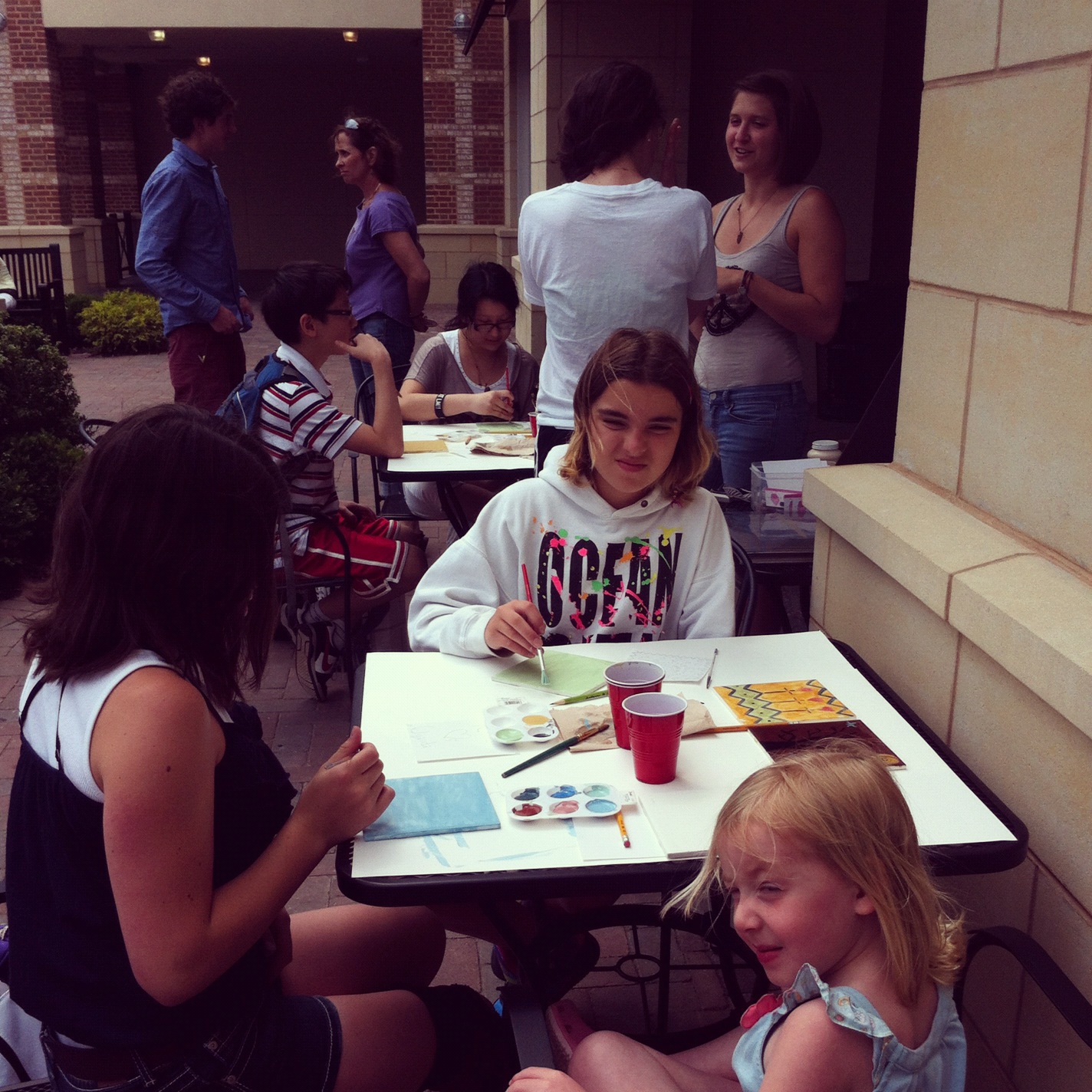 Pen Pal Project: Glimpses of Tile Tales at So Fun! Yogurt & Ithan ...