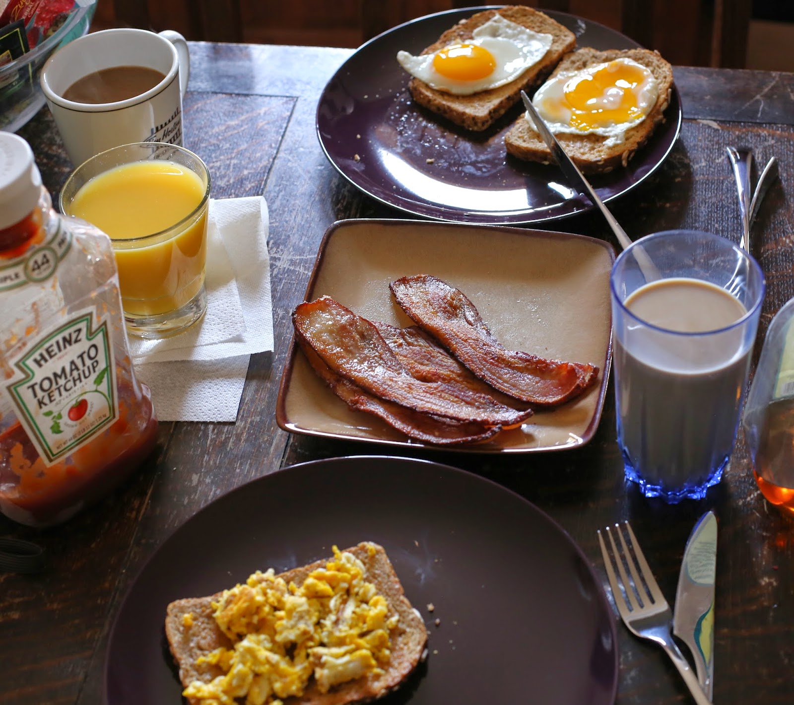 Monkey Puzzle Blog: Hearty Breakfast