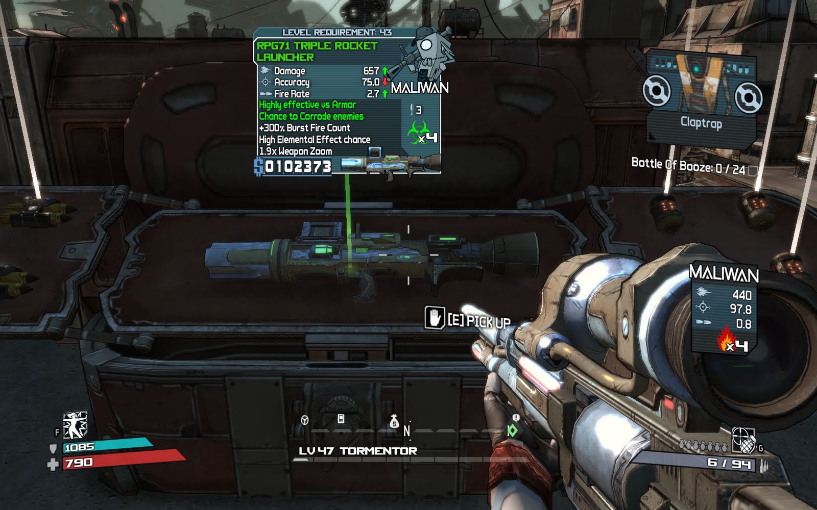 Lobster Boss Fight: Greed and Obsession in Borderlands 2