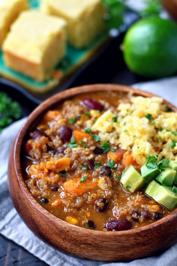 Best Ever Vegan Quinoa Chili