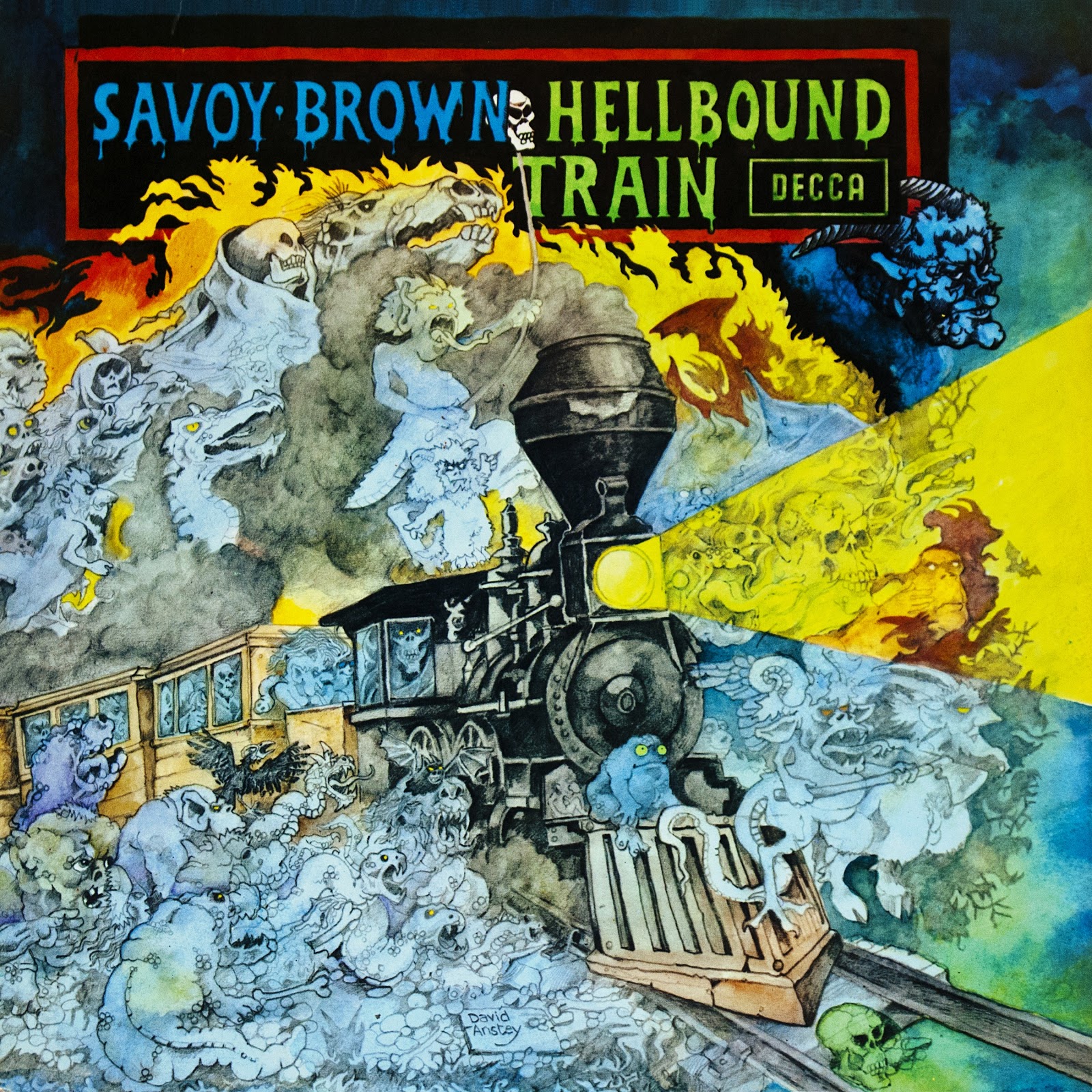 1972 Hellbound Train - Savoy Brown - Rockronología
