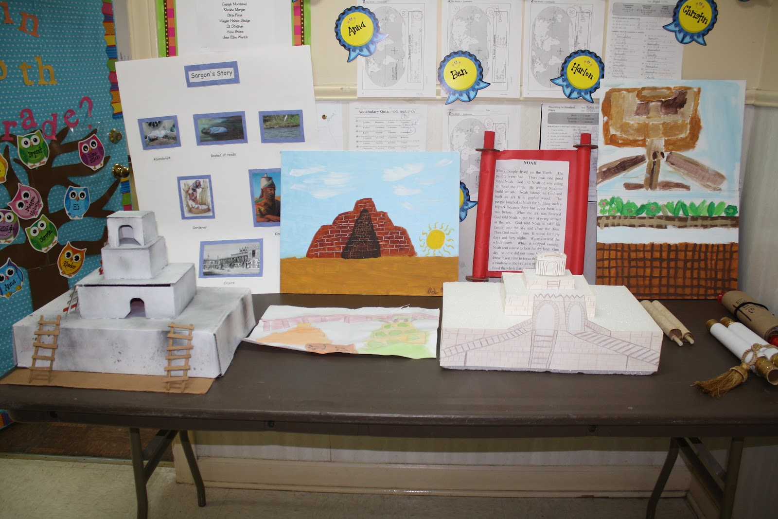PDS 6th Grade: Early Civilization Projects